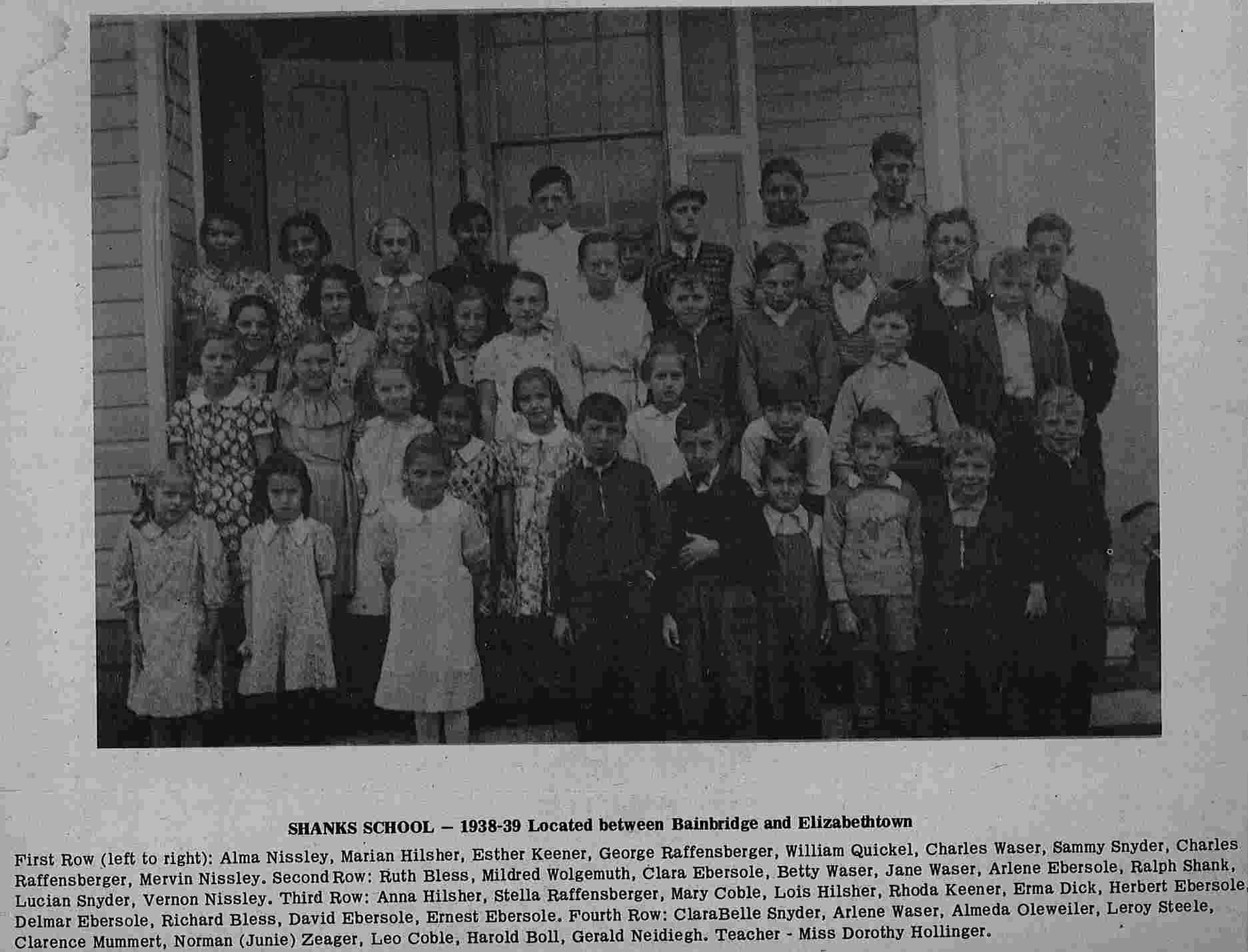 Shanks School 1938 1939 – Mennonite Life