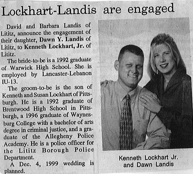 Engagement-lockhart kenneth jr and landis dawn y – Mennonite Life