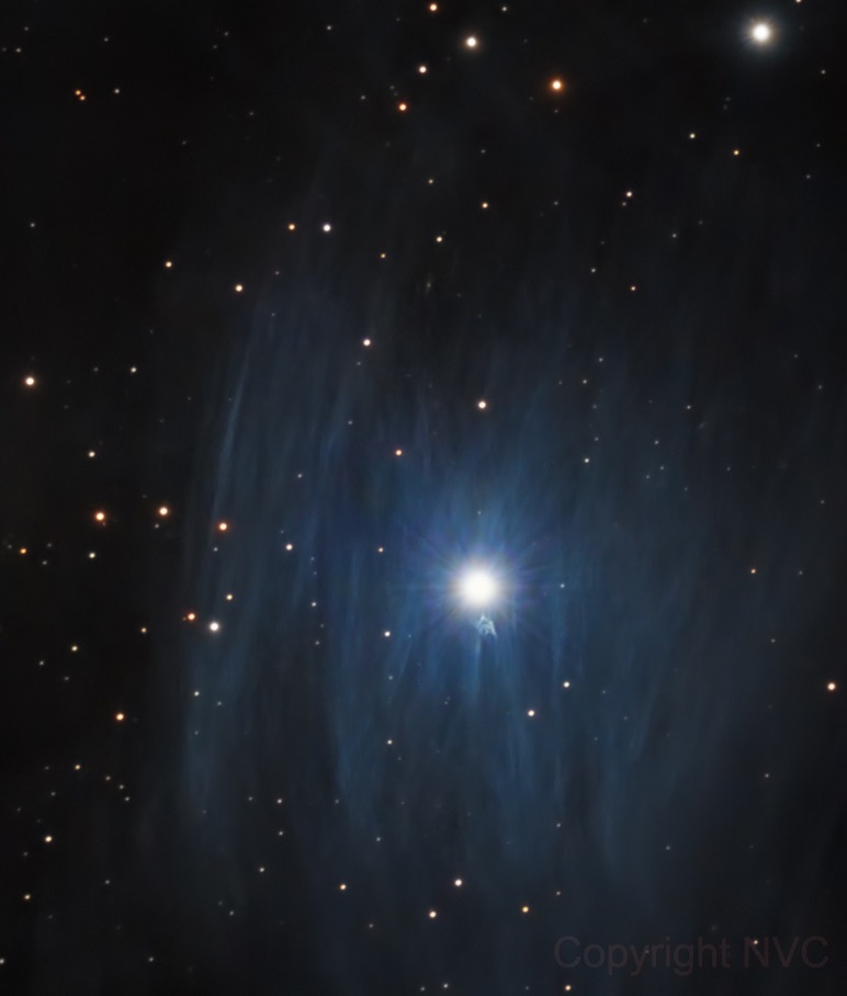detailed close-up of IC 349 Barnard's Merope Nebula - lucky imaging ...