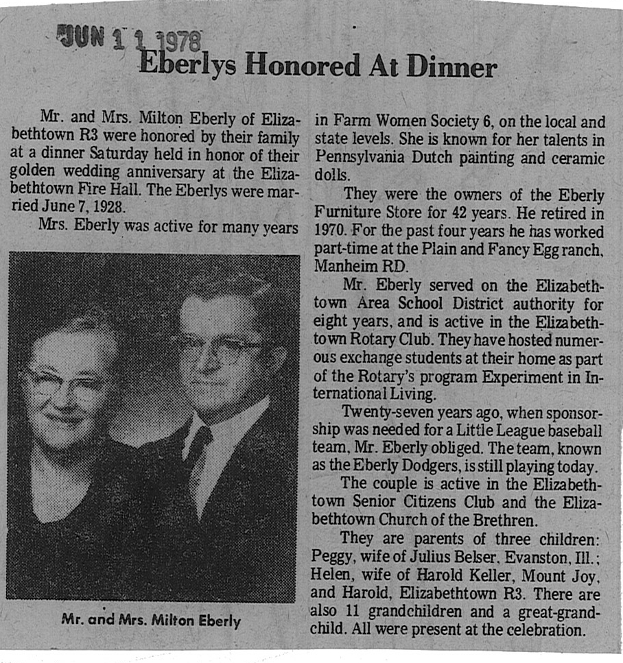 Anniversary-Eberly Milton-50th-1978 – Mennonite Life
