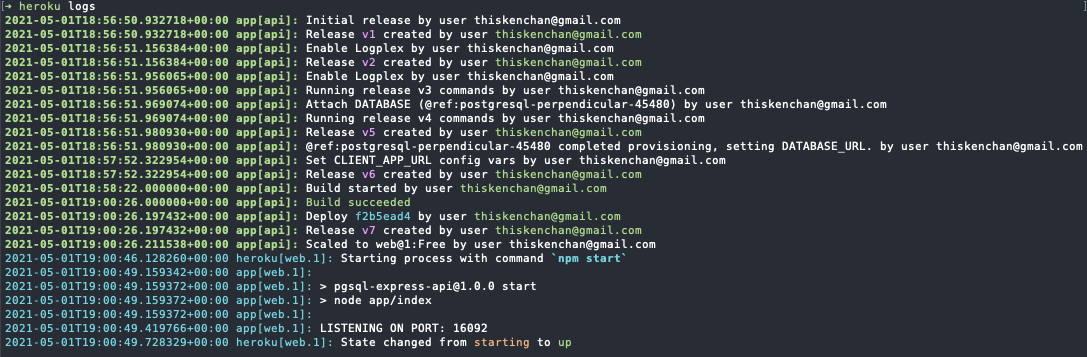 Deploying A Node Js And Postgresql Application To Heroku