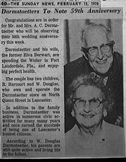 Anniversary-darmstaetter a c and dorwart elva – Mennonite Life
