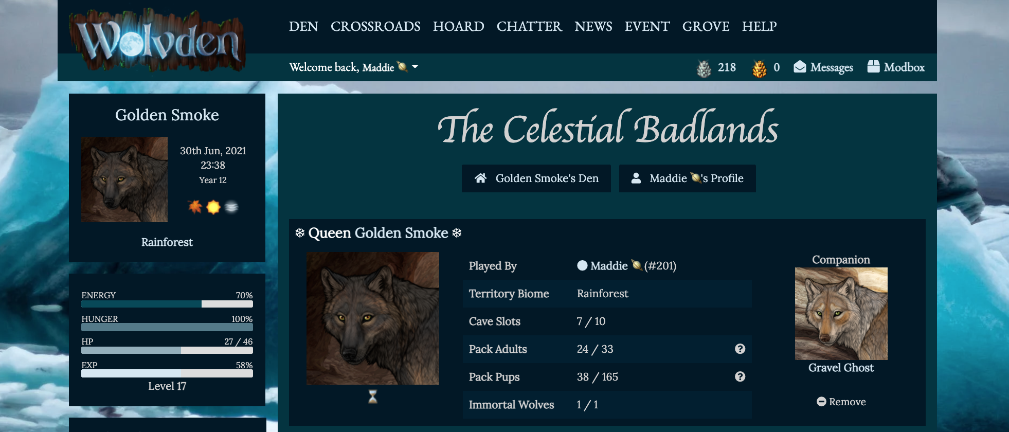 maddie's free css and custom commissions new free theme-adaptive css! |:| Wolvden